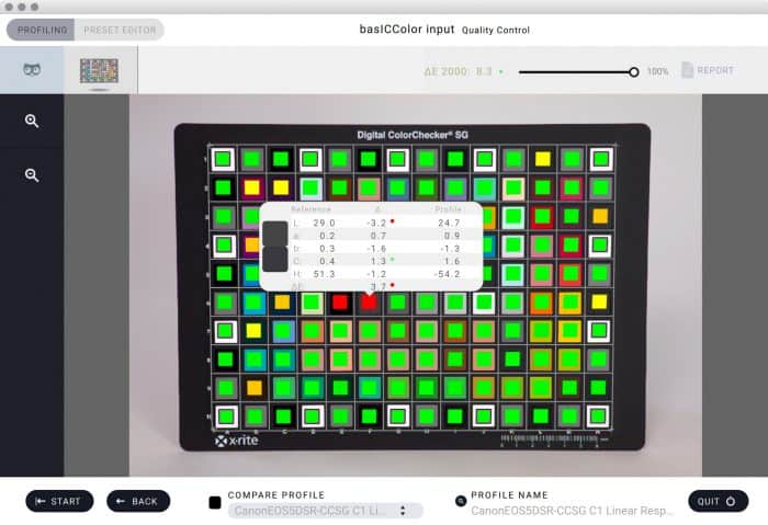 Creating Capture One Pro Camera Profiles with basICColor Input 5 ...